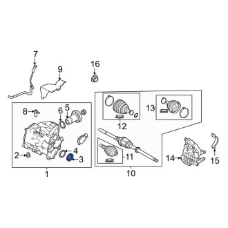 Land Rover OE™ Replacement Driveline & Axles - CARiD.com