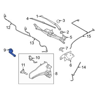 Land Rover Windshield Washer Tanks & Parts | Caps, Filters — CARID.com