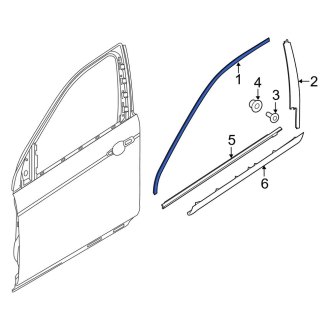 Land Rover Discovery Sport Door Moldings | Side, Edge, Belt – CARiD.com