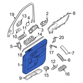 Land Rover Discovery Sport OEM Doors & Parts | Shells, Panels, Armrests ...