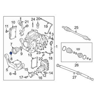 Land Rover Driveshaft Yokes | Slip, Flange, Pinion Yokes — CARiD.com