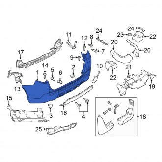 Land Rover Discovery Sport Replacement Front Bumpers & Components ...