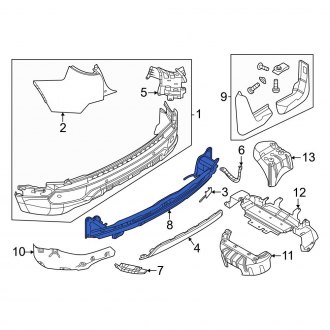 Land Rover Discovery Sport Bumper Reinforcements & Energy Absorbers ...