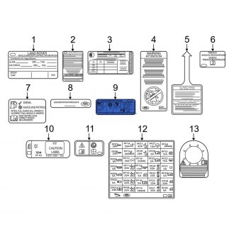 Land Rover Discovery Sport OEM Interior Components — CARiD.com