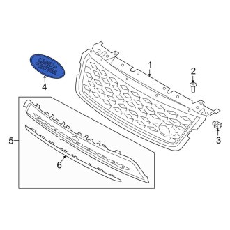 Land Rover Discovery Sport Replacement Grilles | Moldings, Brackets ...