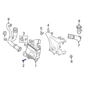 Land Rover Defender Intercoolers | Air To Water, Front Mount — CARiD.com