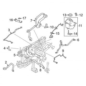 2018 Land Rover Range Rover Velar Coolant Overflow Tanks — CARiD.com
