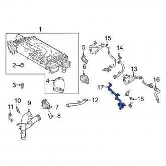 Land Rover Intercooler Hoses & Pipes | Clamps, Kits, Brackets — CARiD.com