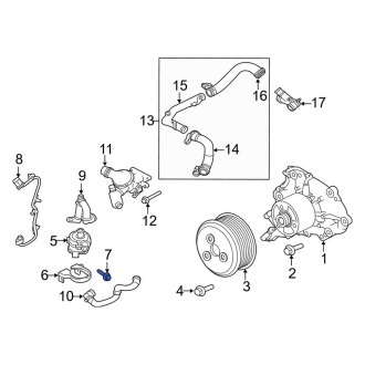Land Rover Range Rover Sport Turbo & Supercharger Lines, Hoses ...
