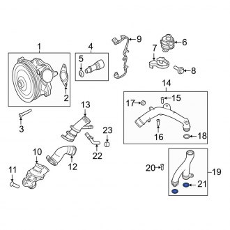 Land Rover Defender Radiator Hoses & Clamps — CARiD.com