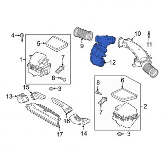 Land Rover Range Rover Velar OEM Air Intake Parts | Filters, Manifolds ...