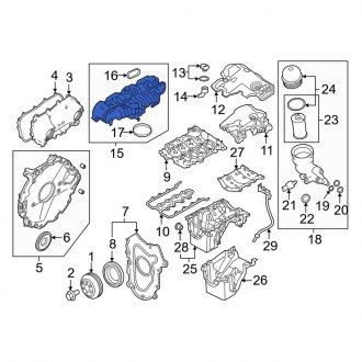 Land Rover Discovery Sport OEM Air Intake Parts | Filters, Manifolds ...