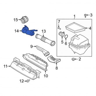 Land Rover Range Rover Velar OEM Air Intake Parts | Filters, Manifolds ...