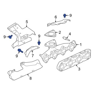 Land Rover OEM Exhaust Parts | Systems, Tips, Pipes, Manifolds — CARiD.com