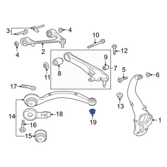 Land Rover Range Rover Velar OEM Suspension Parts | Shocks, Struts ...