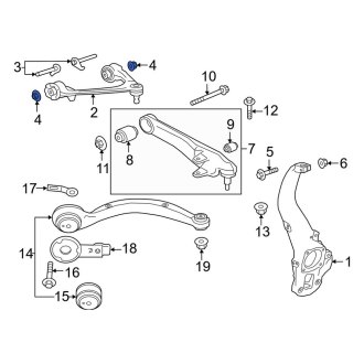 Land Rover Discovery Sport OEM Brake, Steering, Suspension Parts ...