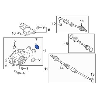 Land Rover Range Rover Velar Replacement Differentials & Components ...