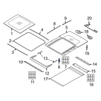 Land Rover Discovery Sport Rocker Panel Hardware | Clips, Brackets ...