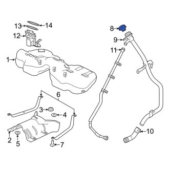 Land Rover Range Rover Sport OEM Fuel System Parts | Pumps, Lines ...