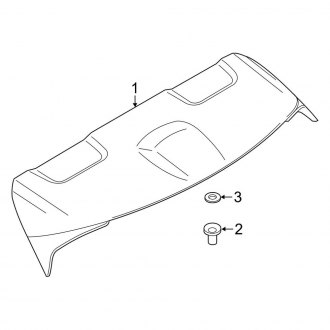 2019 Land Rover Range Rover Velar Factory Style Rear Spoilers – CARiD.com
