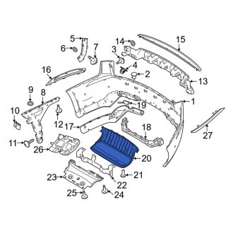 Land Rover Range Rover Velar Bumper Inserts & Covers - Front, Rear | CARiD