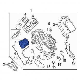 Land Rover Discovery OEM A/C & Heating Parts | Systems, Compressors ...