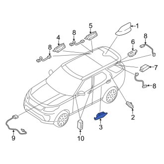 Land Rover Discovery Sport OEM Audio & Electronics | Speakers, Stereos ...