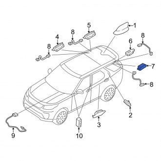 Land Rover OEM Audio & Electronics | Speakers, Stereos, GPS — CARiD.com