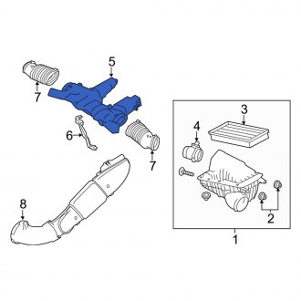 Land Rover Range Rover Sport OEM Air Intake Parts | Filters, Manifolds ...