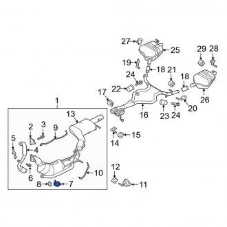 Land Rover OEM Exhaust Parts | Systems, Tips, Pipes, Manifolds — CARiD.com