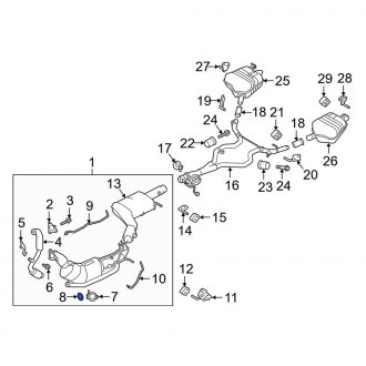 Land Rover Discovery OEM Exhaust Parts | Systems, Tips, Pipes — CARiD.com