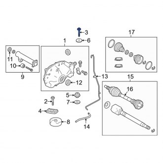 Land Rover Discovery OEM Driveline & Axle Parts | Hubs, CV-Joints ...