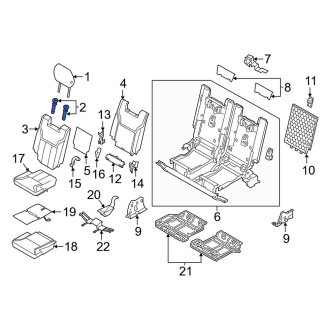 Land Rover Range Rover Evoque Land Rover OEM Seats | Racing, Sport ...