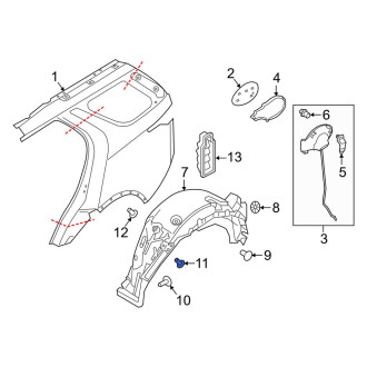 Land Rover OEM Quarter Panels & Parts | Rear & Front — CARiD.com