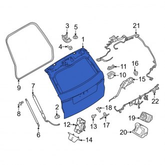 Land Rover Car Replacement Trunk Lids & Parts — CARiD.com