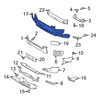 Land Rover Defender Bumper Reinforcements & Energy Absorbers – CARiD.com