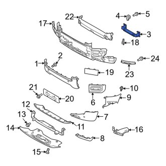 Land Rover Defender Bumper Reinforcements & Energy Absorbers – CARiD.com