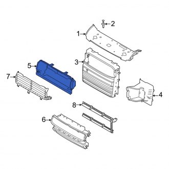 Land Rover Defender Header Panel Brackets & Hardware — CARiD.com