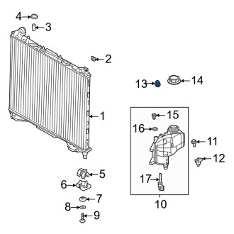 Land Rover Defender Coolant Overflow Tanks — CARiD.com