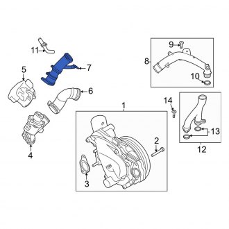 Land Rover OEM Engine Cooling Parts | Radiators, Fans, Pumps — CARiD.com