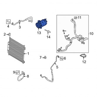 Land Rover Range Rover OEM A/C & Heating Parts | Systems, Compressors ...