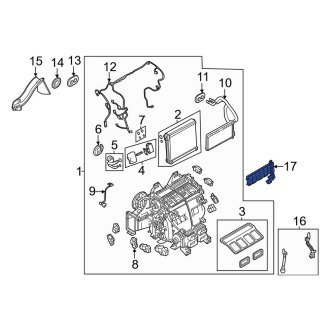 Land Rover Discovery HVAC Heater Cores | Seals, Clamps, Boxes — CARiD.com