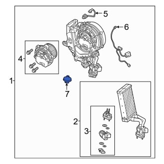 Land Rover Defender A/C Evaporators & Components | Drains, Cores ...