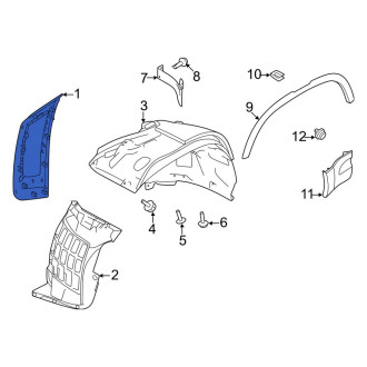 Land Rover Defender OEM Fenders | Factory Front & Rear Fenders — CARiD.com