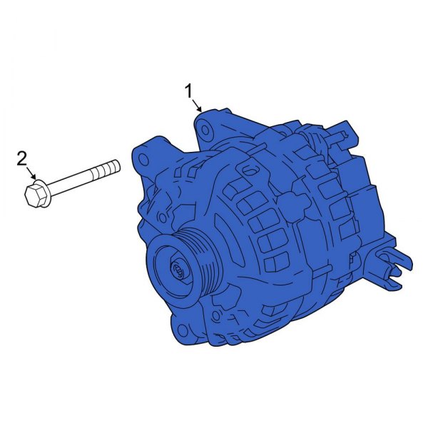 Land Rover OE LR079255 - Alternator