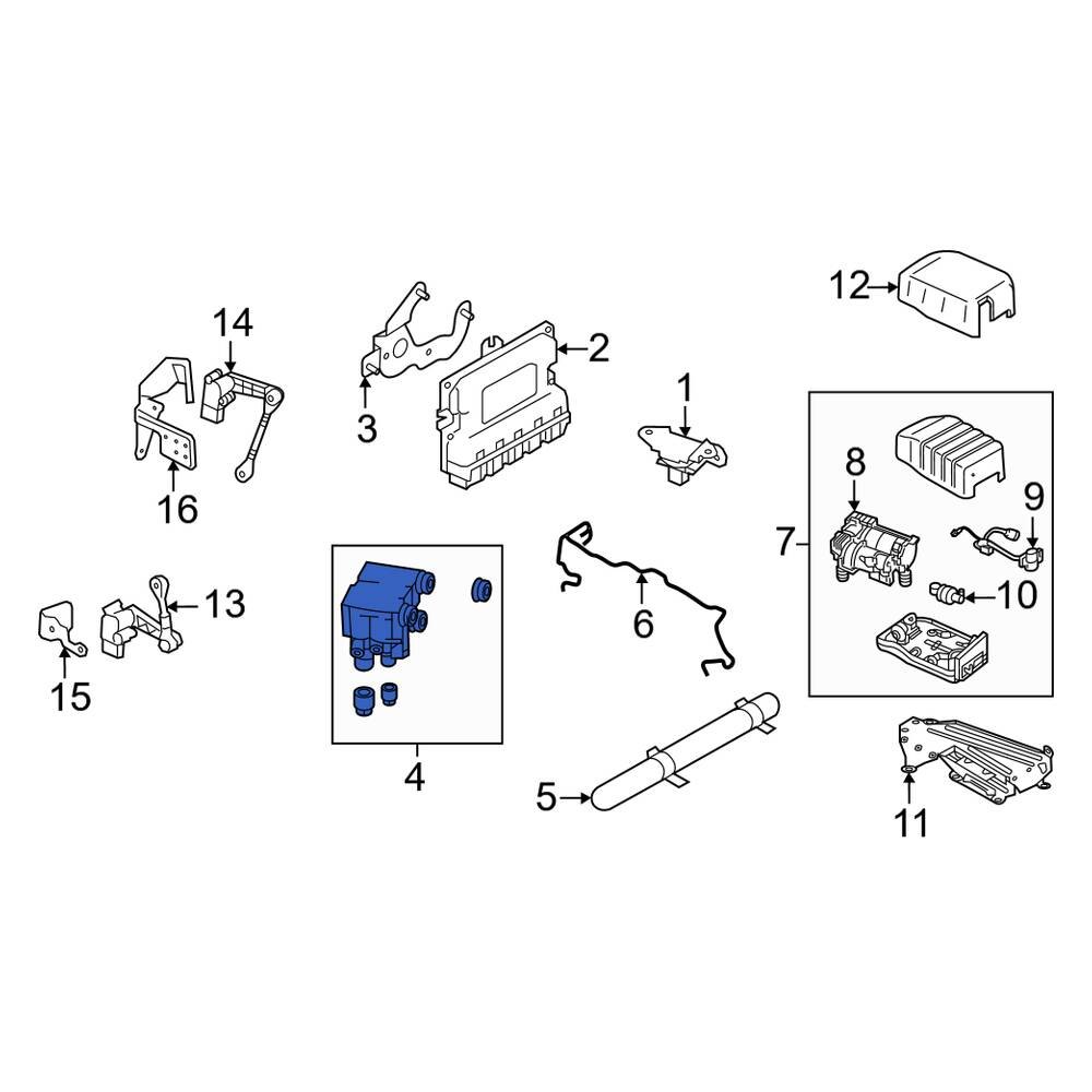 Land Rover Defender OEM Suspension Parts | Shocks, Struts — CARiD.com