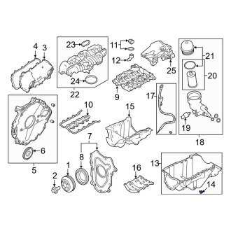 Land Rover Discovery Sport OEM Engine Parts | Rebuild Kits, Pistons ...