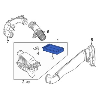 Land Rover Defender OEM Air Intake Parts | Filters, Manifolds — CARiD.com
