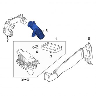Land Rover Defender Air Filter Housing Boxes & Parts — CARiD.com