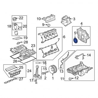 Land Rover Discovery Sport Replacement Crankshafts & Components – CARiD.com